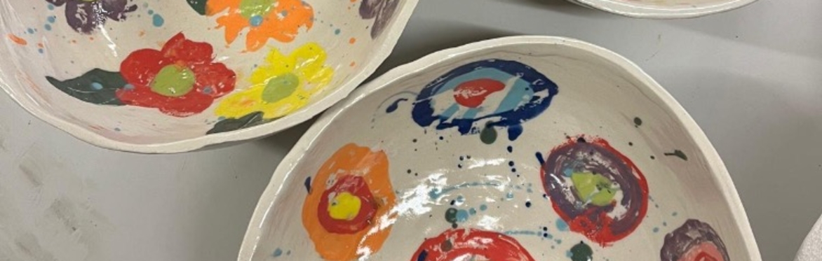 Book workshop – Funky pottery – Artworks Studio, Stonepitts Farm