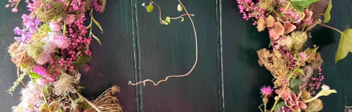 Buy tickets – Hedgerow Wreath Workshop – Old Village Stores