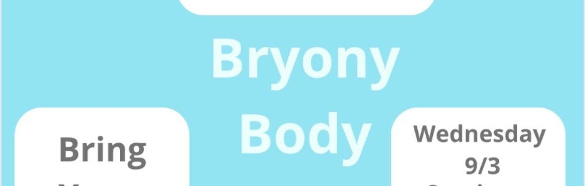 Select tickets – Bryony Body – Gables Community Center
