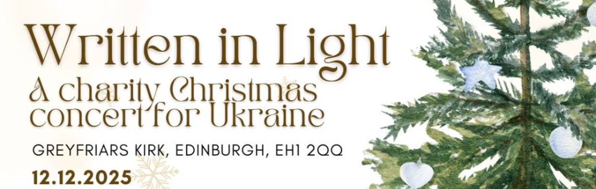 Buy tickets – Written in Light: A charity Christmas concert for Ukraine ...