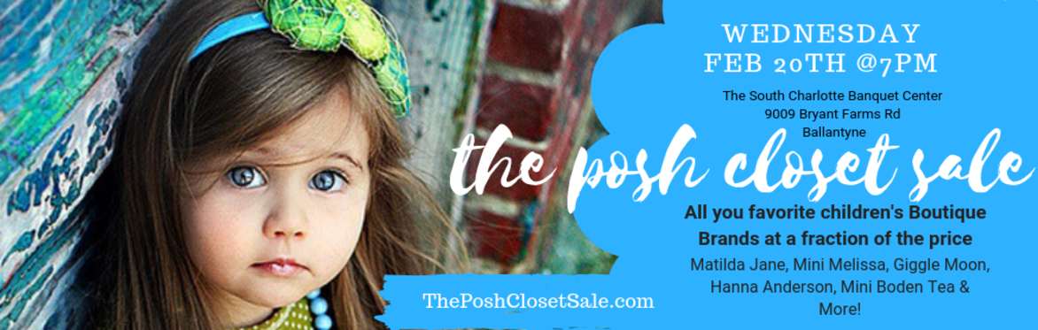 Get Your Posh VIP Ticket Here – The Posh Closet Sale VIP Presale – The ...