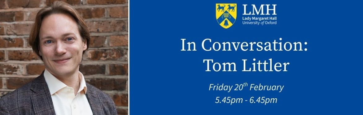 Select tickets – In Conversation: Tom Littler – Simpkins Lee Theatre