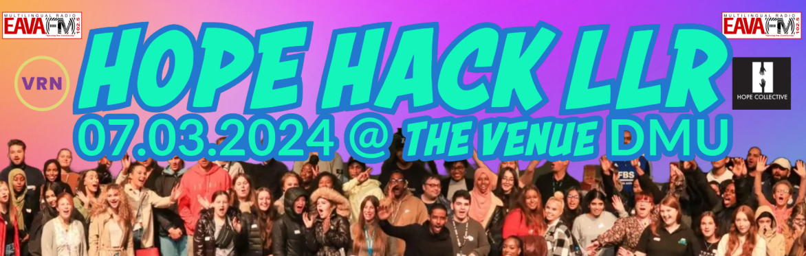 Book places here! – Hope Hack LLR 2024 – The Venue, DMU
