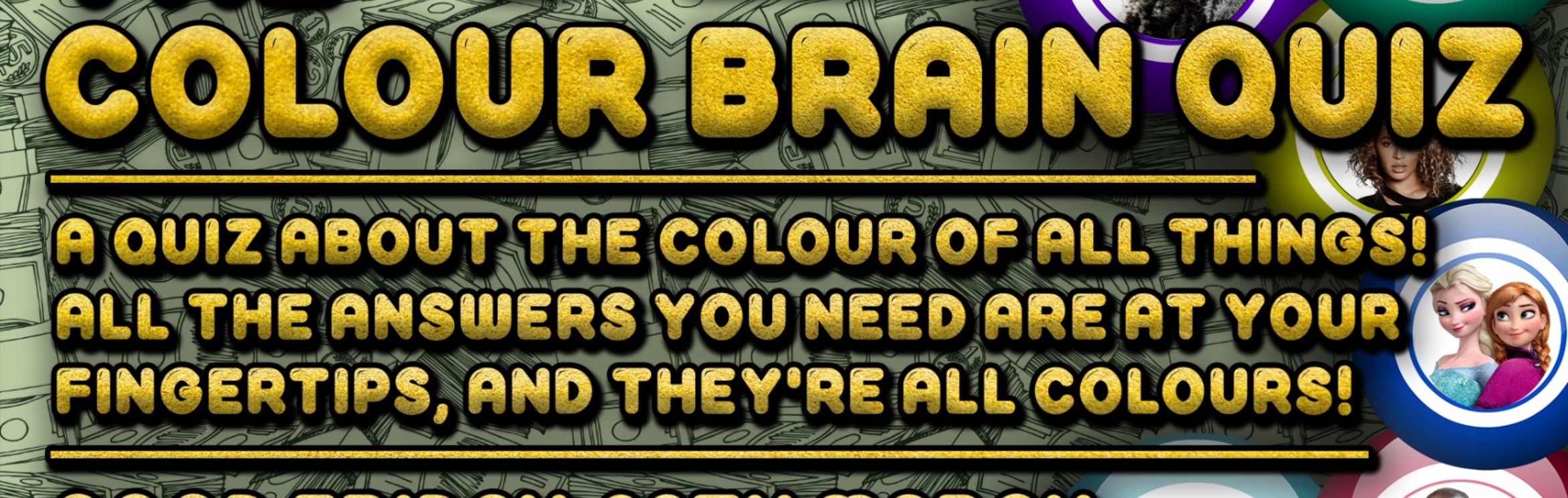 Buy tickets – Colour Brain Quiz