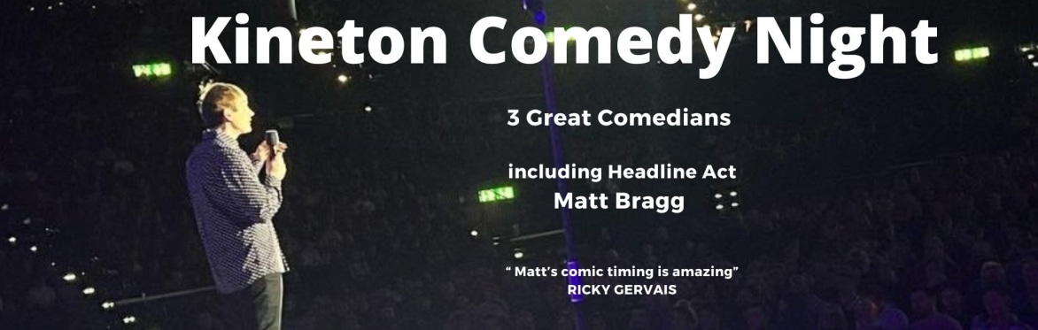 Book Now – Kineton Stand Up Comedy Night – Kineton Village Hall