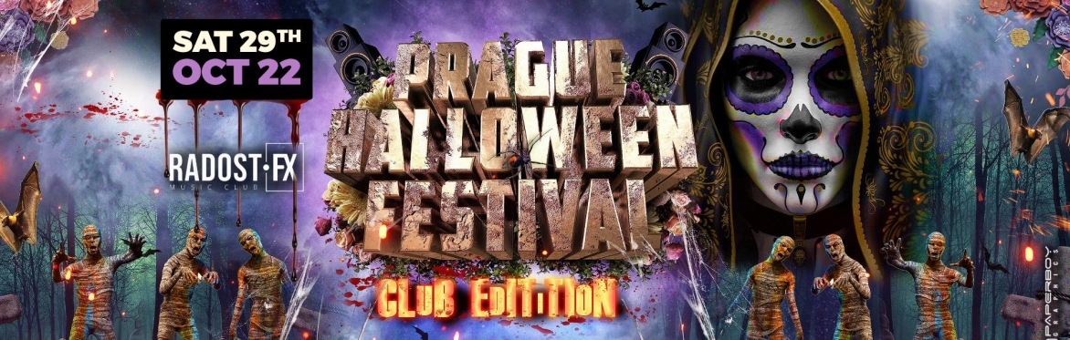 Buy tickets – Prague Halloween Festival 2022 - 29.10. @ Radost FX ...