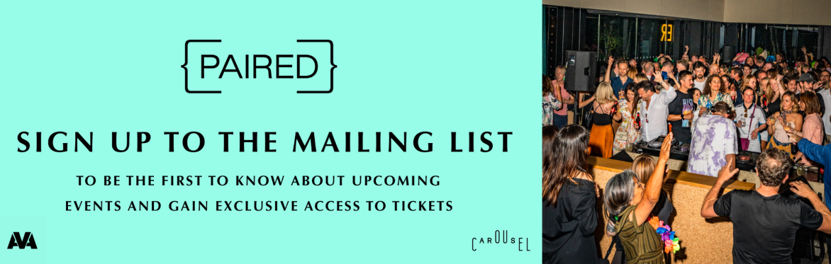 Sign up for our mailing list – {PAIRED} Sign Up – Carousel