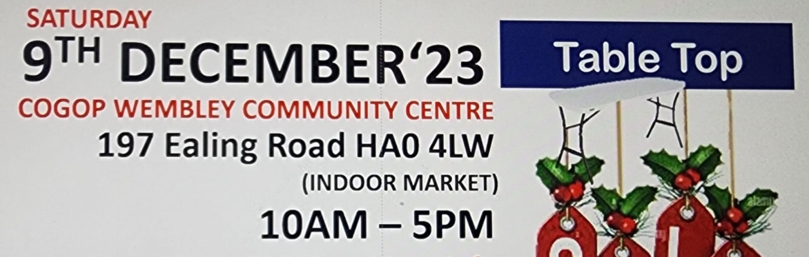 BOOK A STALL NOW! – COGOP Wembley Community Day – COGOP Wembley ...