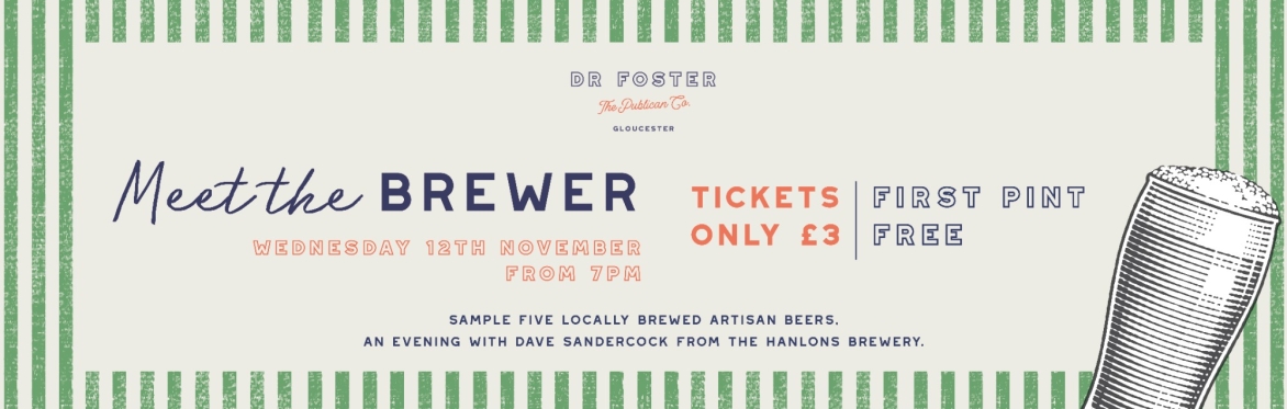 Buy tickets – Meet the Brewer - Beer Tasting with Dave Sandercock from ...