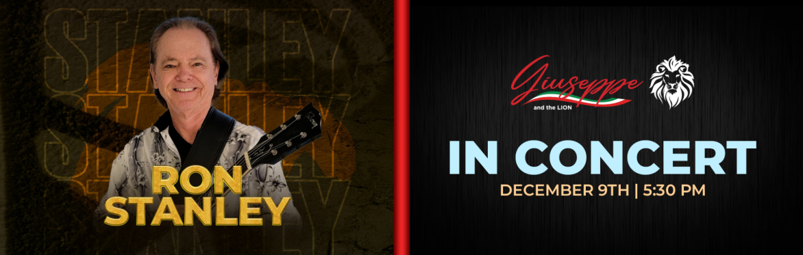 Buy tickets – Ron Stanley Plays Live – Giuseppe and the Lion