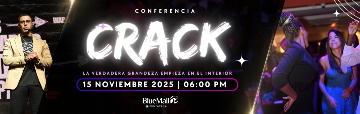 COMPRAR BOLETA – Conferencia CRACK – BlueMall Puntacana