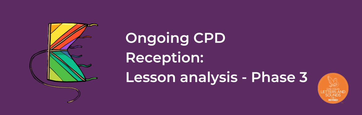 Sign up – Reception: Lesson analysis - Phase 3 – Zoom