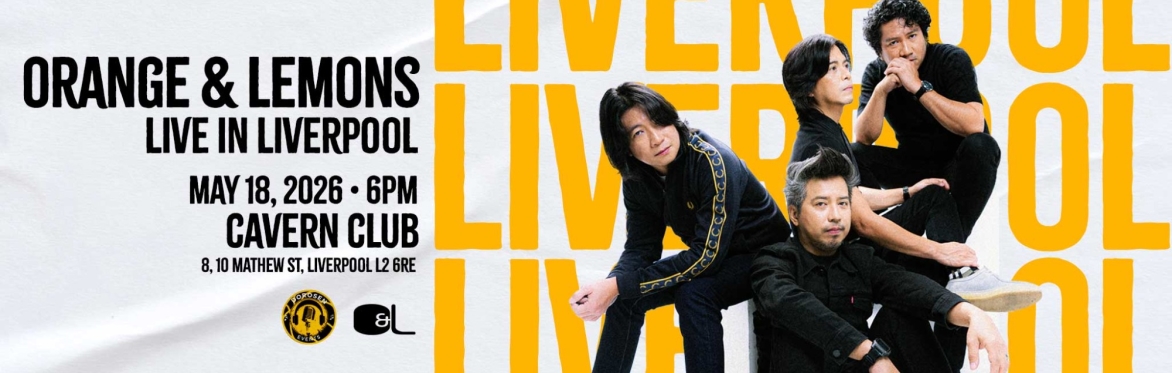 Buy tickets – Orange and Lemons LIVE in Liverpool – Cavern Club