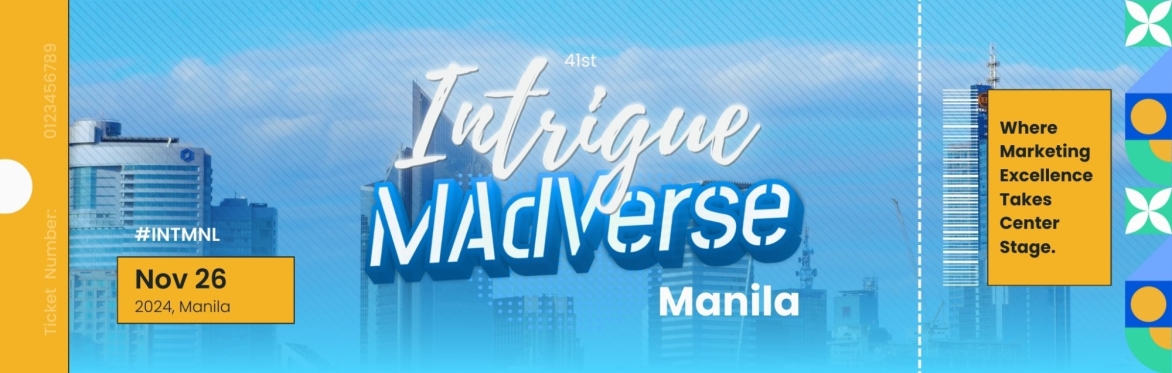 Buy tickets – Intrigue MAdVerse Manila - 2024 – Manila