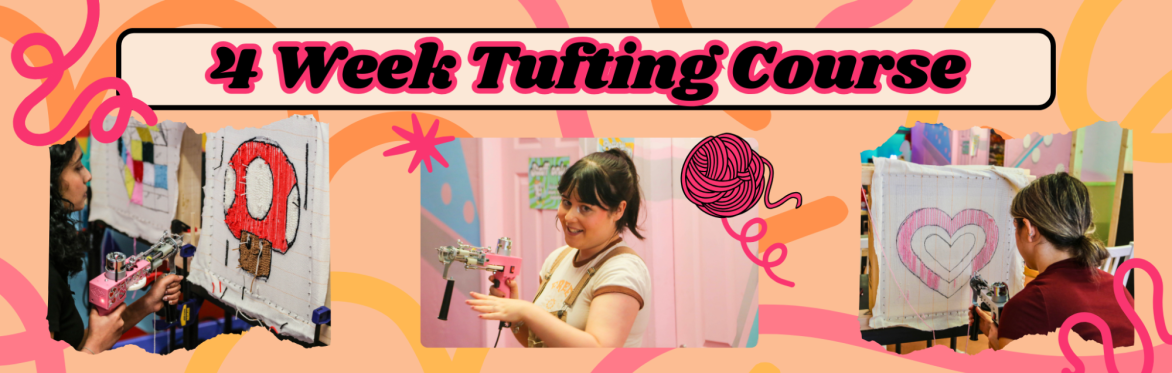 Buy tickets – 4 Week Tufting Course - Tuft a Large Rug – Dublin Tufting