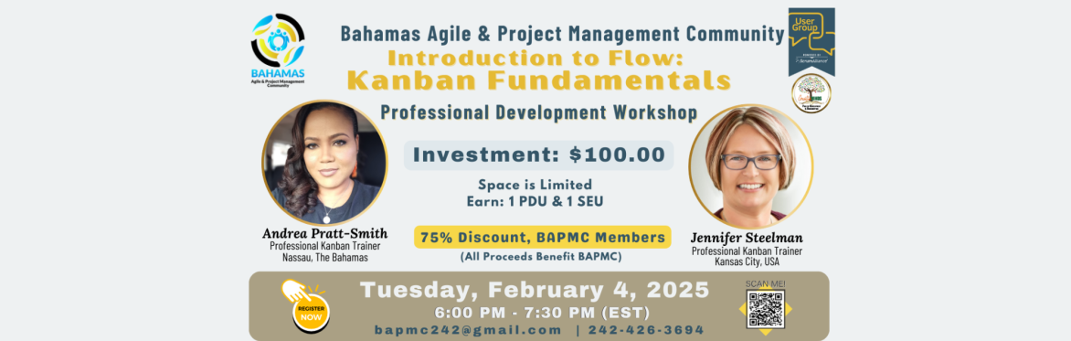 Select tickets – BAPMC_Introduction to Flow: Kanban Fundamentals – Zoom
