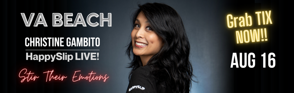 Buy tickets – Christine Gambito - HappySlip LIVE! – Zeiders American ...