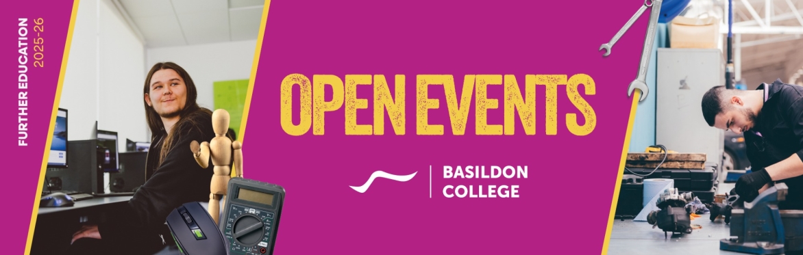 Click here to book your place – Basildon College - Luckyn Lane OPEN ...