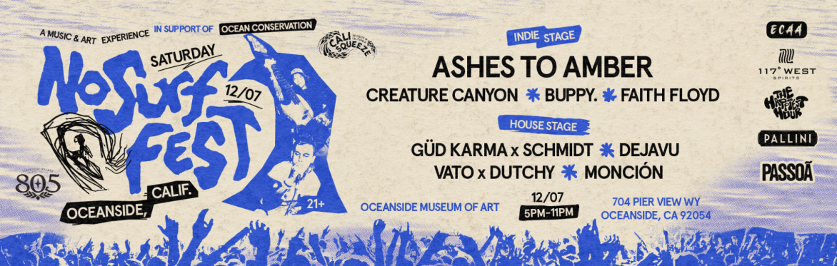 Buy tickets – NoSurf Fest Winter ‘24 – Oceanside Museum of Art