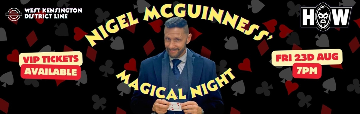 Buy tickets – Nigel McGuinness' Magical Night: London – Famous Three Kings