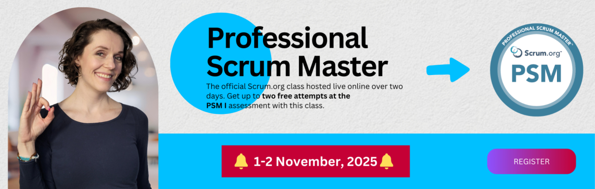 Enroll in the class – Professional Scrum Master (PSM I) WEEKEND ...