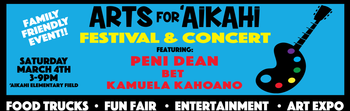 Buy tickets – Arts For 'Aikahi Festival – Aikahi Elementary School
