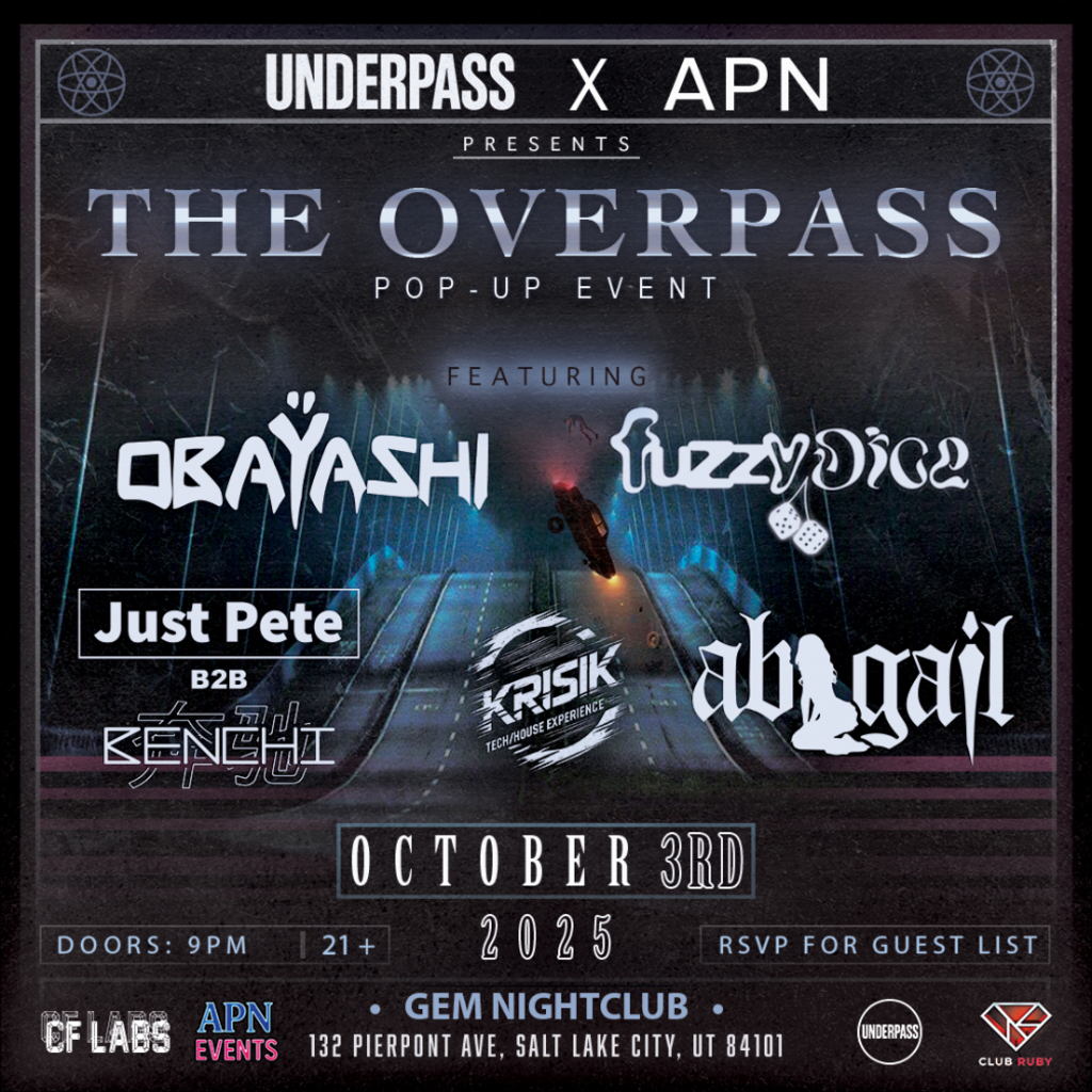 Select tickets – Underpass x APN Presents: The Overpass 'Pop-Up' Event ...
