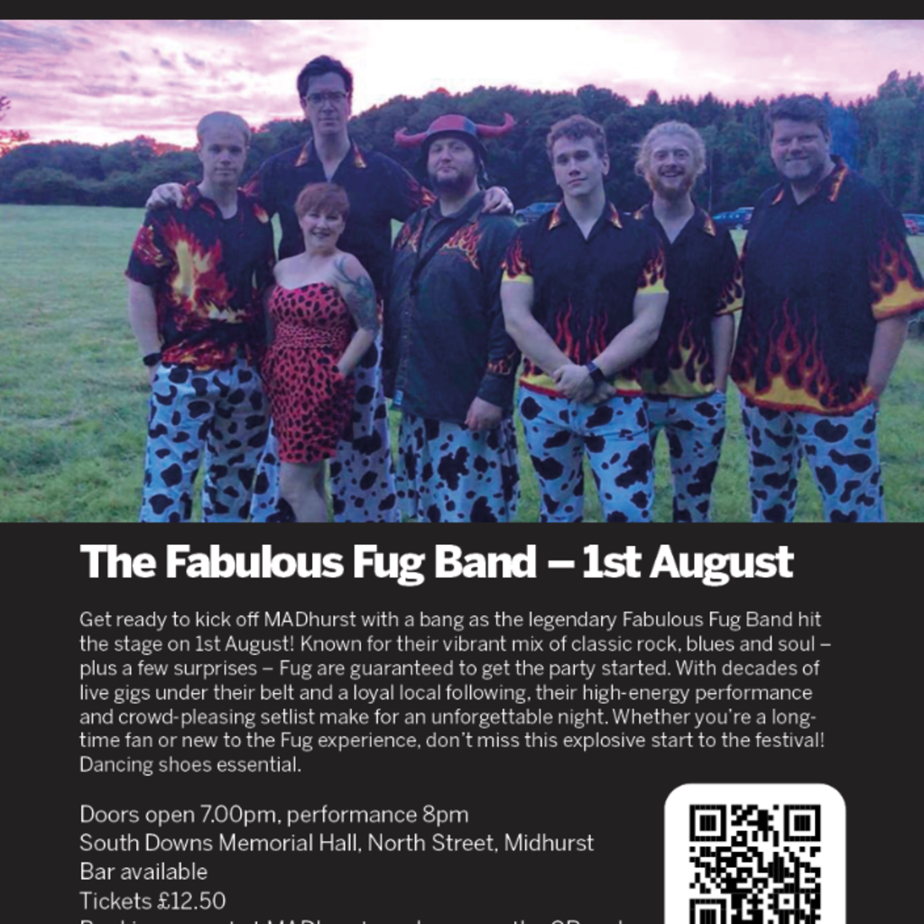 Buy tickets – The Fabulous Fug Band – South Downs National Park ...