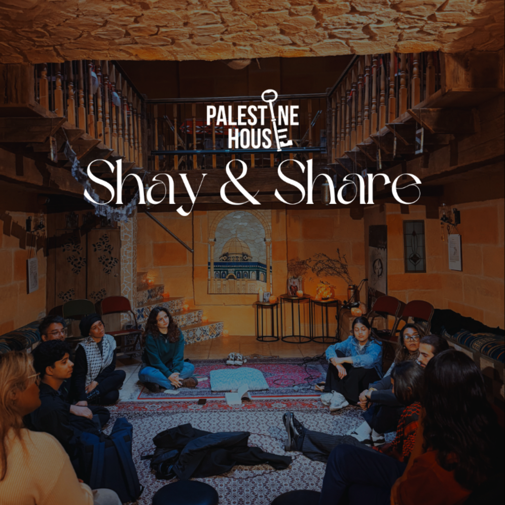 Buy tickets – Shay & Share (Tea & Talk) – Palestine House