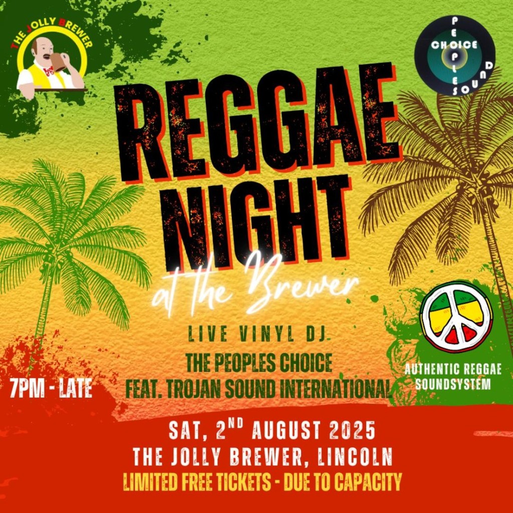 FREE ENTRY - JUST WALK IN – 🌴REGGAE/SOUL - Free Entry – The Jolly Brewer