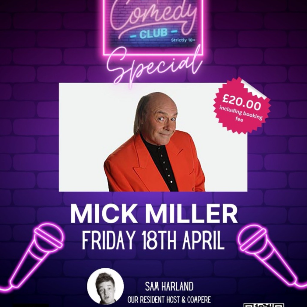Buy tickets – Comedy Club - Mick Miller Special [SOLD OUT] – Heswall Hall