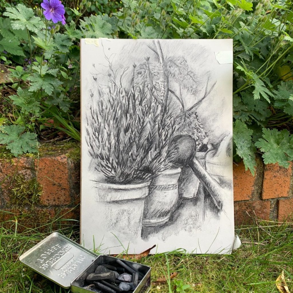 Book now – Art in the Garden: Charcoal Drawing Workshop – Ravenscraig ...