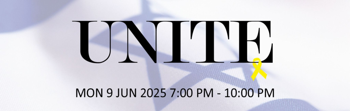 Buy tickets – UNITE: Jews & Christians for Israel