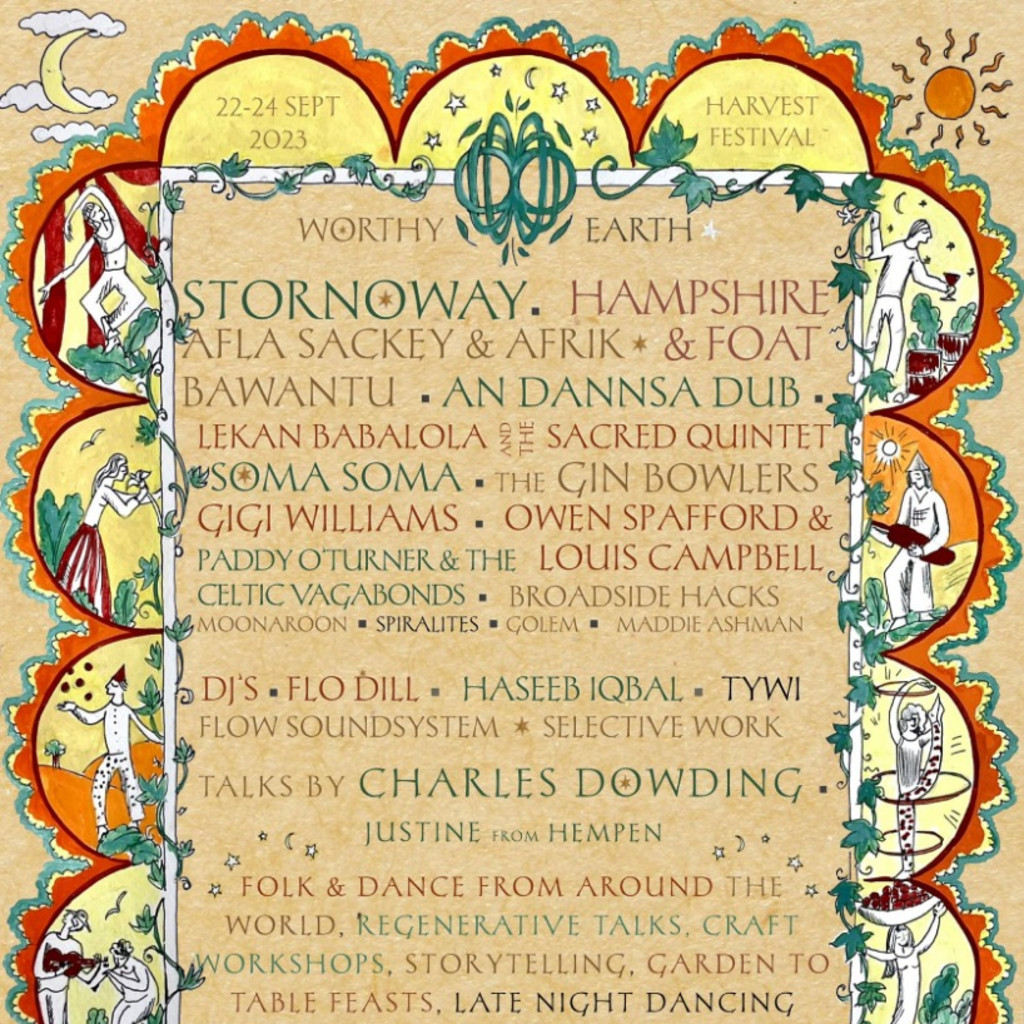 Select tickets – Worthy Earth Festival 2023 – Dummer Down Farm