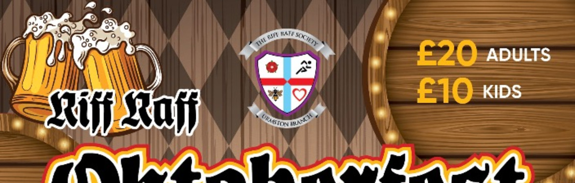 Buy tickets – Riff Raff Oktoberfest 2024 – The George Carnell