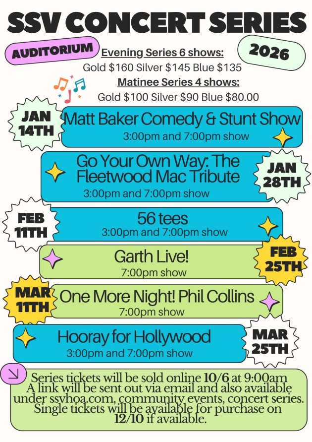 MATINEE tickets click here – Matinee Concert Series – Sunland Springs ...