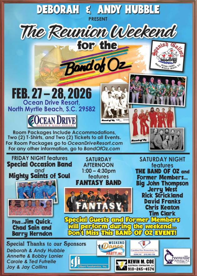 Buy tickets – Event Band of Oz Reunion Presented By Debroah & Andy ...