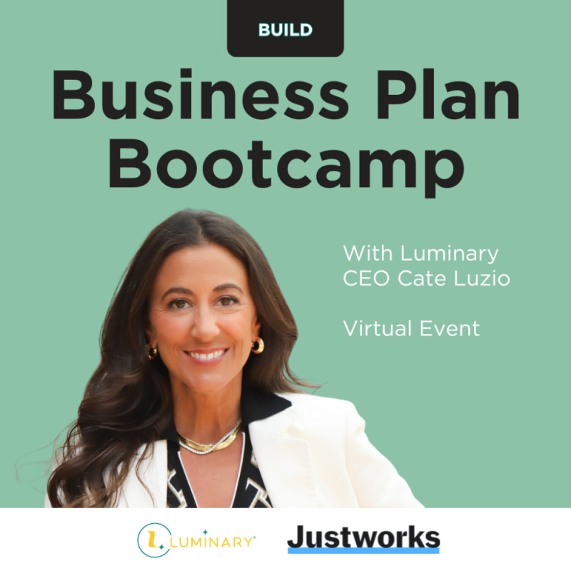 RSVP – Business Plan Bootcamp with Cate Luzio Sponsored by Justworks – Zoom