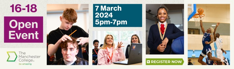 Register here – The Manchester College 16-18 Open Event - Shena Simon ...