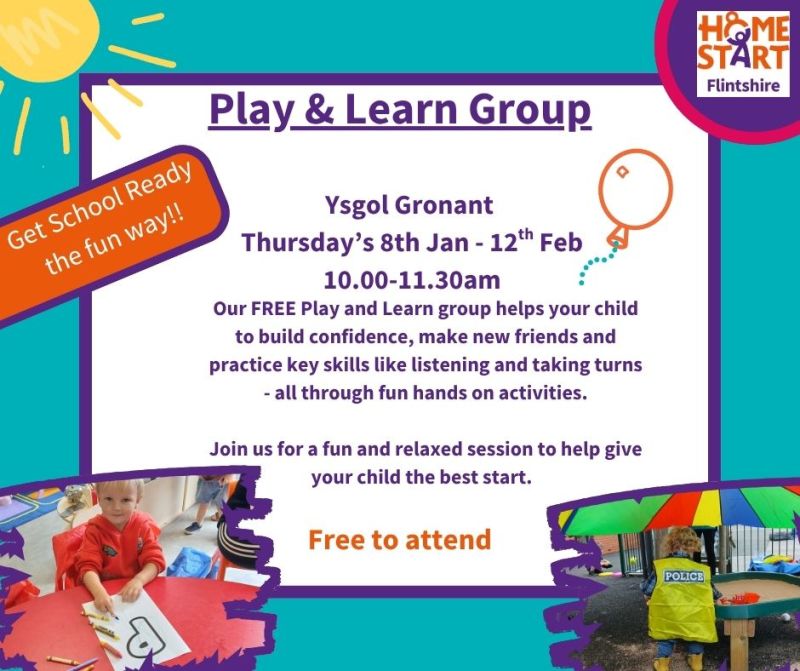 Select tickets – Play and Learn Ysgol Gronant – Ysgol Gronant