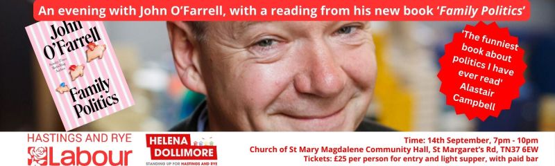 Buy tickets – An Evening with author and comedian John O'Farrell – St ...