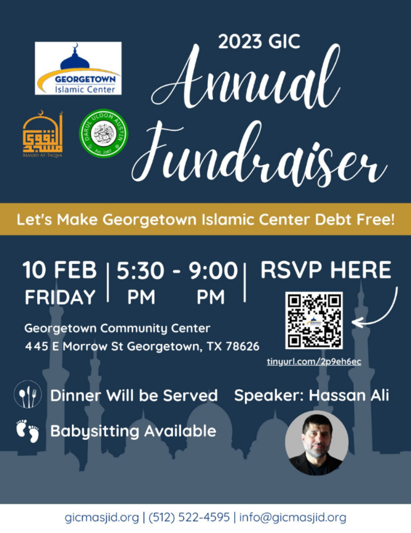 RSVP here – GIC Annual Fundraiser 2023 – @ Georgetown Community Center