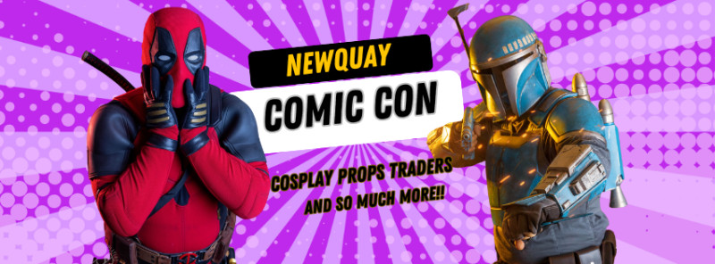 Buy tickets – NEWQUAY COMIC CON – NEWQUAY SPORTS CENTRE /WAX GYM