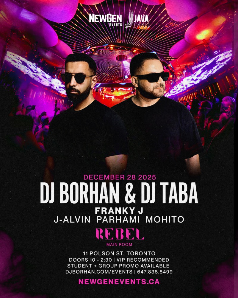 BUY TICKETS – DJ BORHAN & DJ TABA 🔥 REBEL – REBEL Night Club (Main Room)