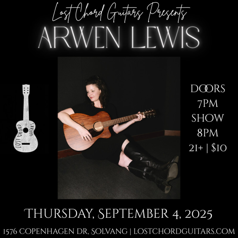 Buy tickets – Arwen Lewis – Lost Chord Guitars