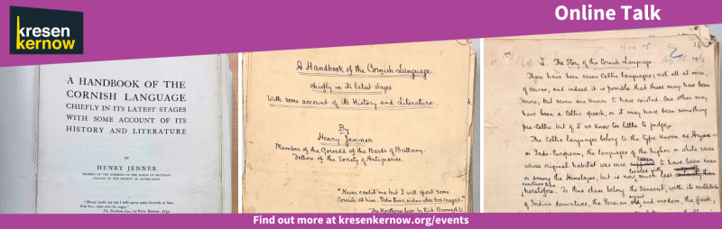 Select tickets – Online talk - Henry Jenner and his Handbook with Kensa ...
