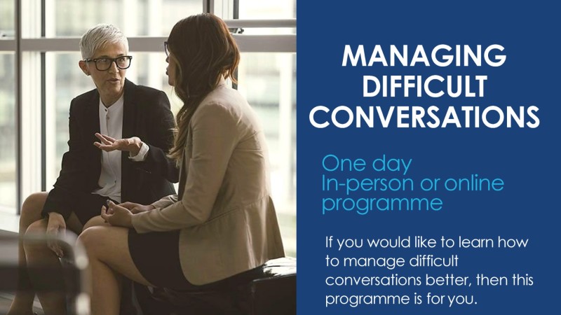 Book Now – Managing Difficult Conversations 1-Day CPD Accredited Course ...