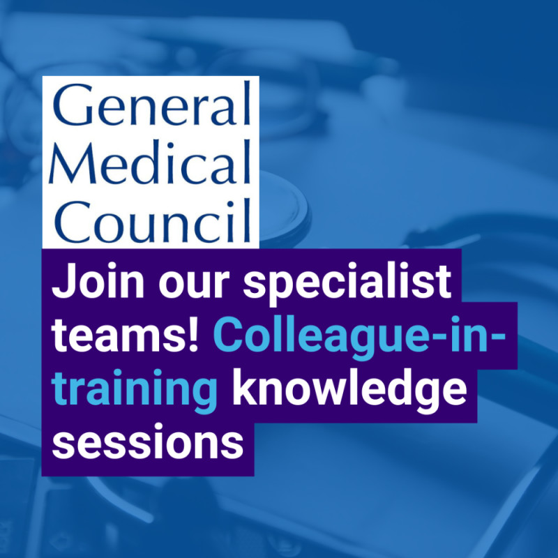 Select tickets – GMC virtual session - good medical practice 2024 and ...