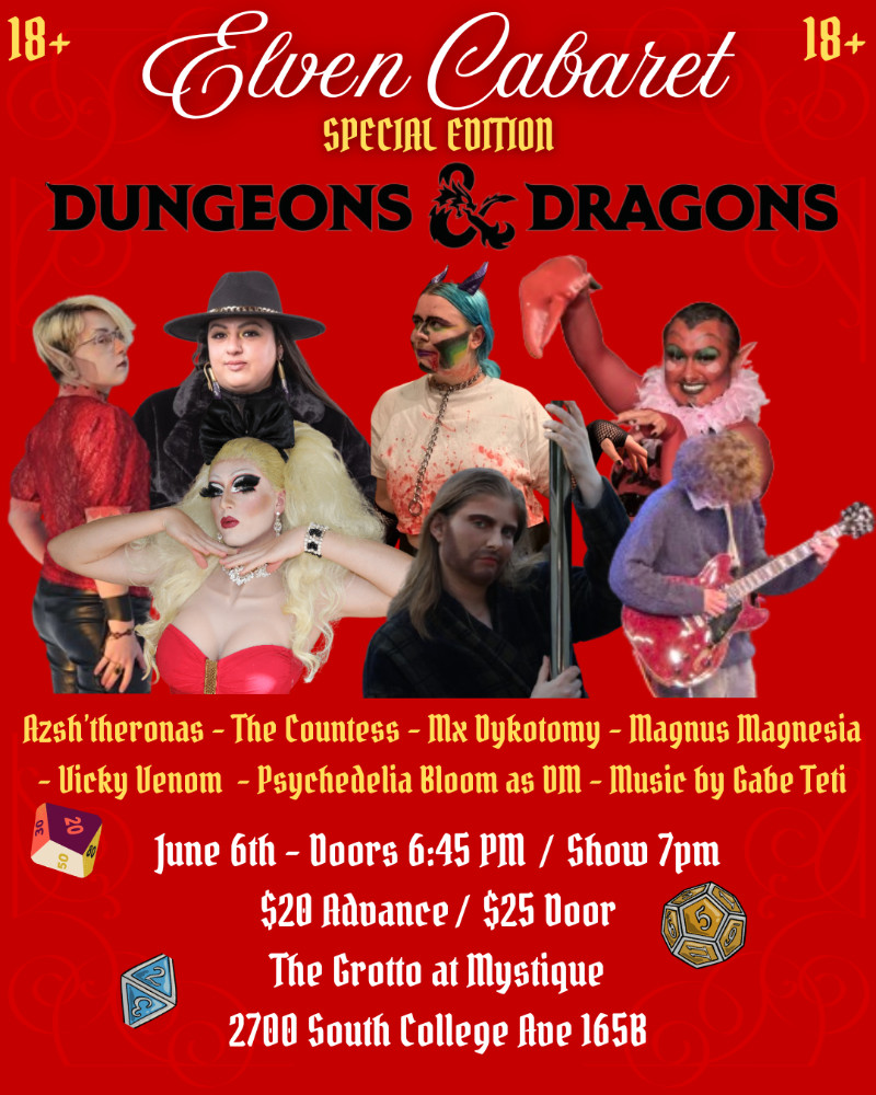 Buy tickets – Elven Cabaret: Special Live Dungeons and Dragons! – The ...