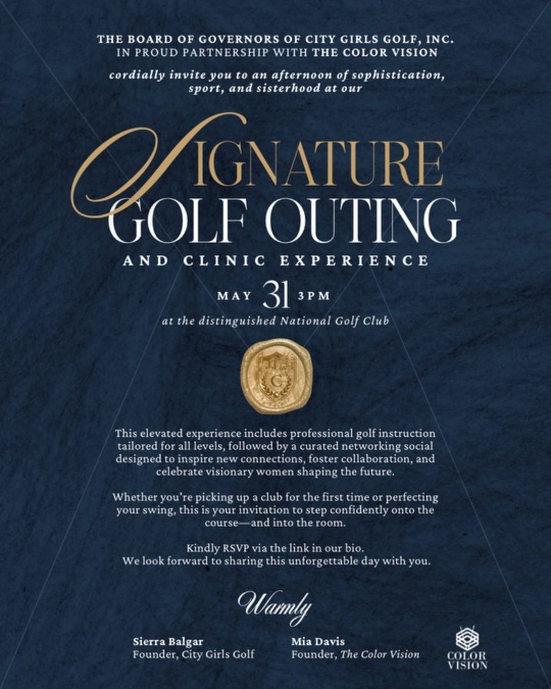 Buy tickets – Signature Golf Outing Presented by City Girls Golf & The ...